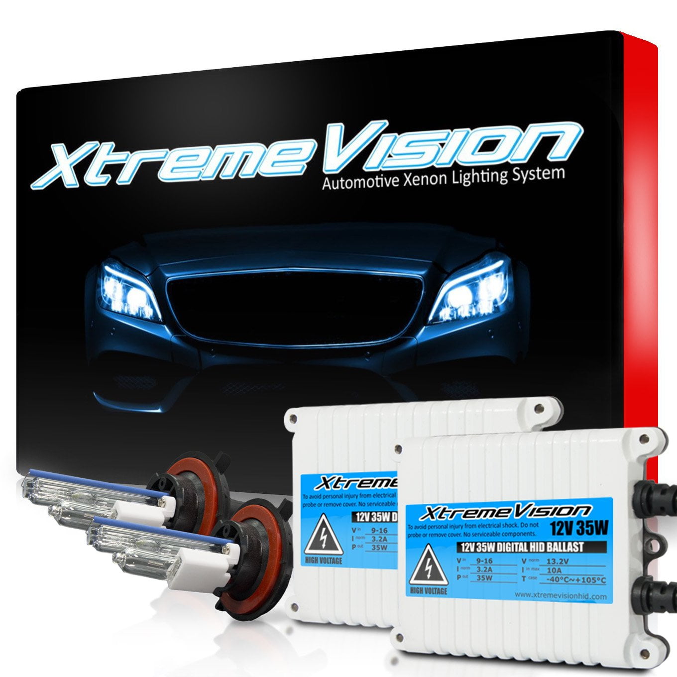 XtremeVision AC 35W HID Kit Xenon Light Headlight H13 Bi-Xenon 4300K ...