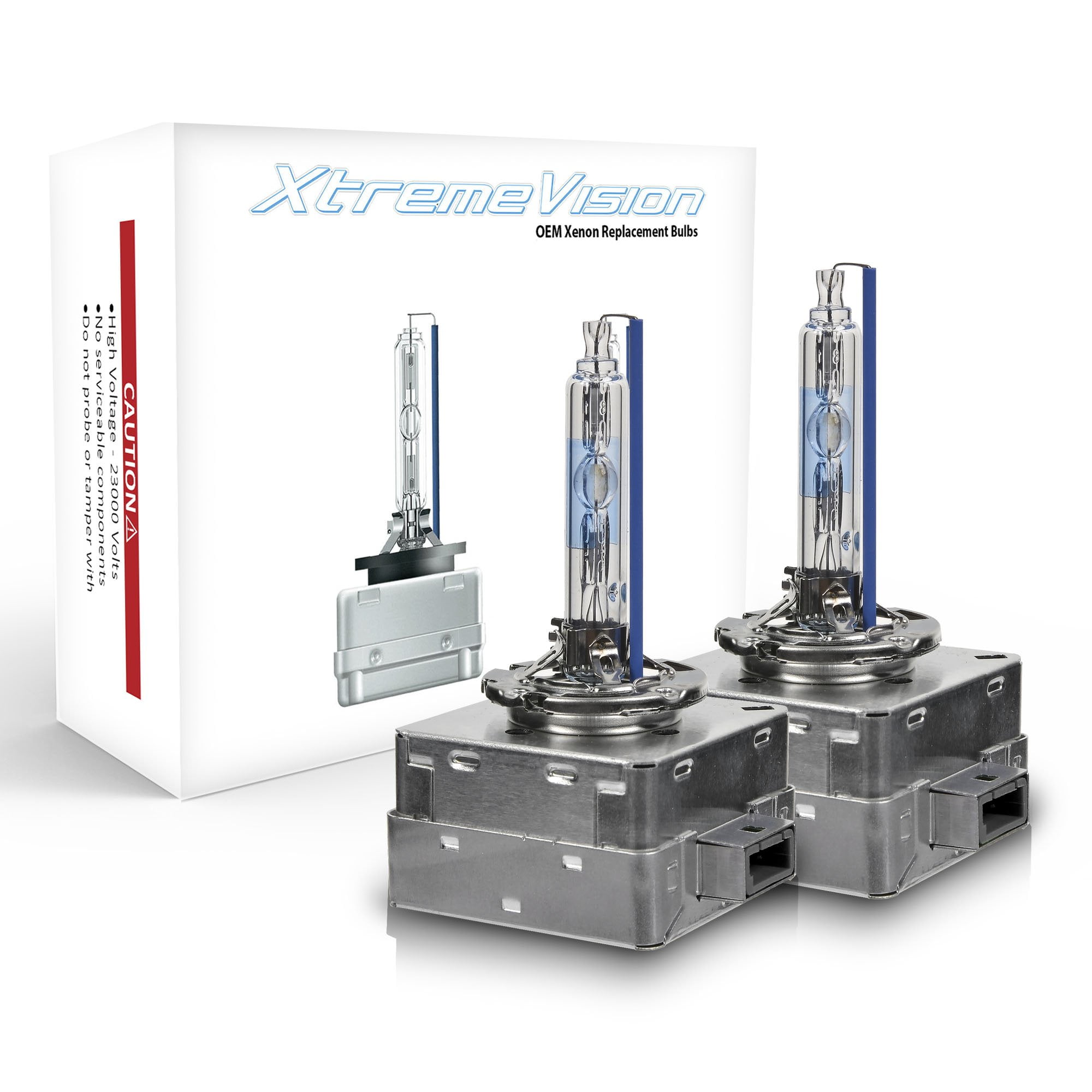XtremeVision AC HID Xenon Replacement Bulbs - D3S / D3R / D3C - 6000K ...
