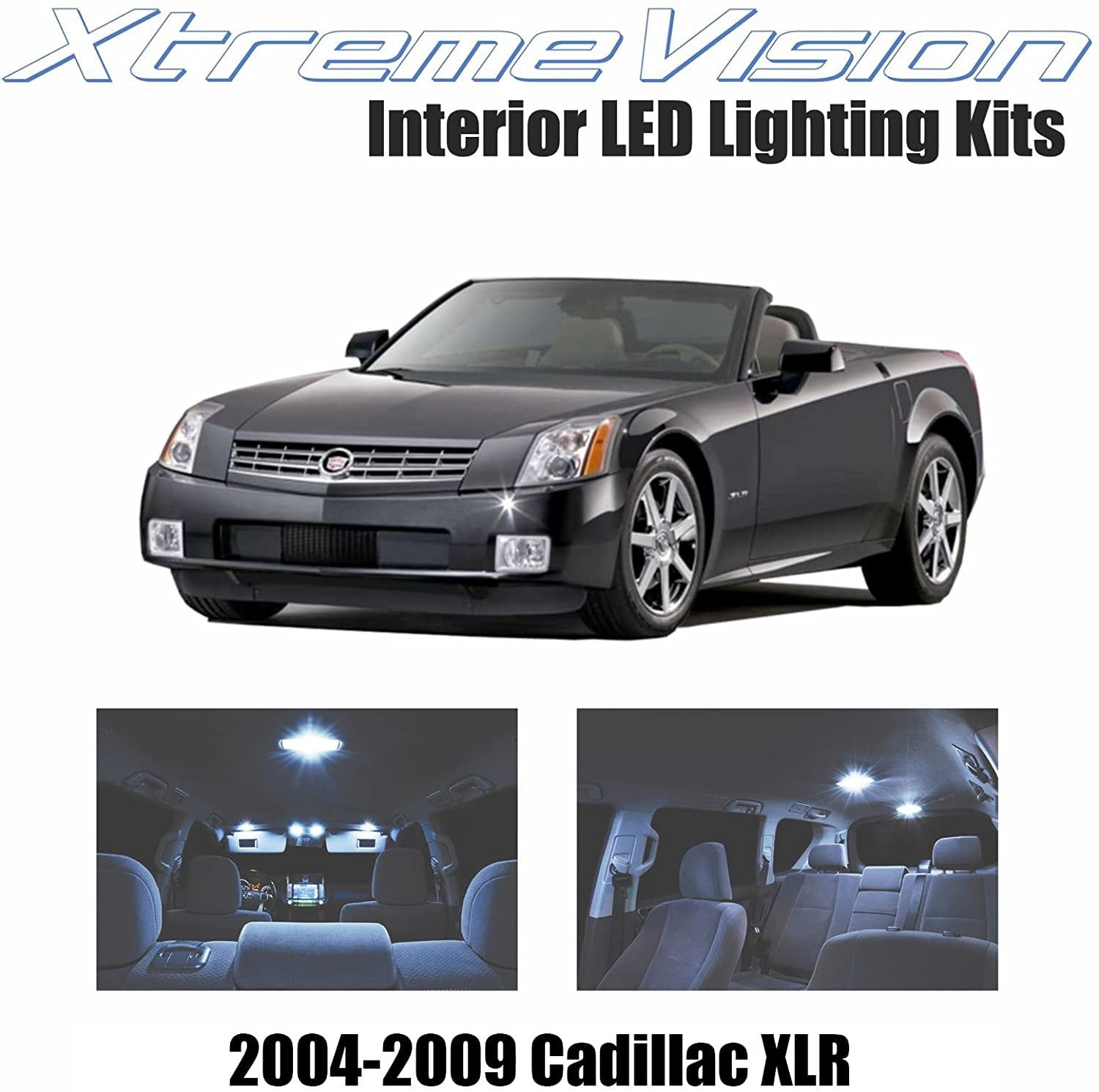XtremeVision Interior LED for Cadillac XLR 2004-2009 6 Pieces Cool ...