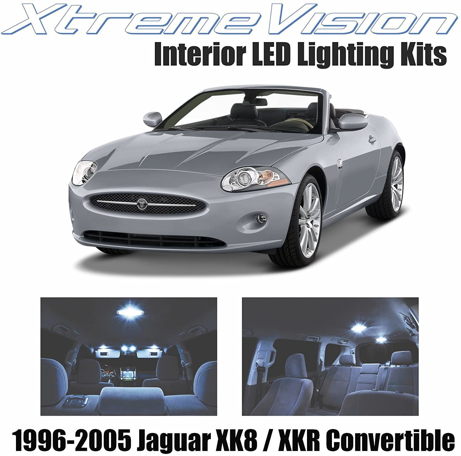 XtremeVision Interior LED for Jaguar XK8 / XKR Convertible 1996-2005 12 ...