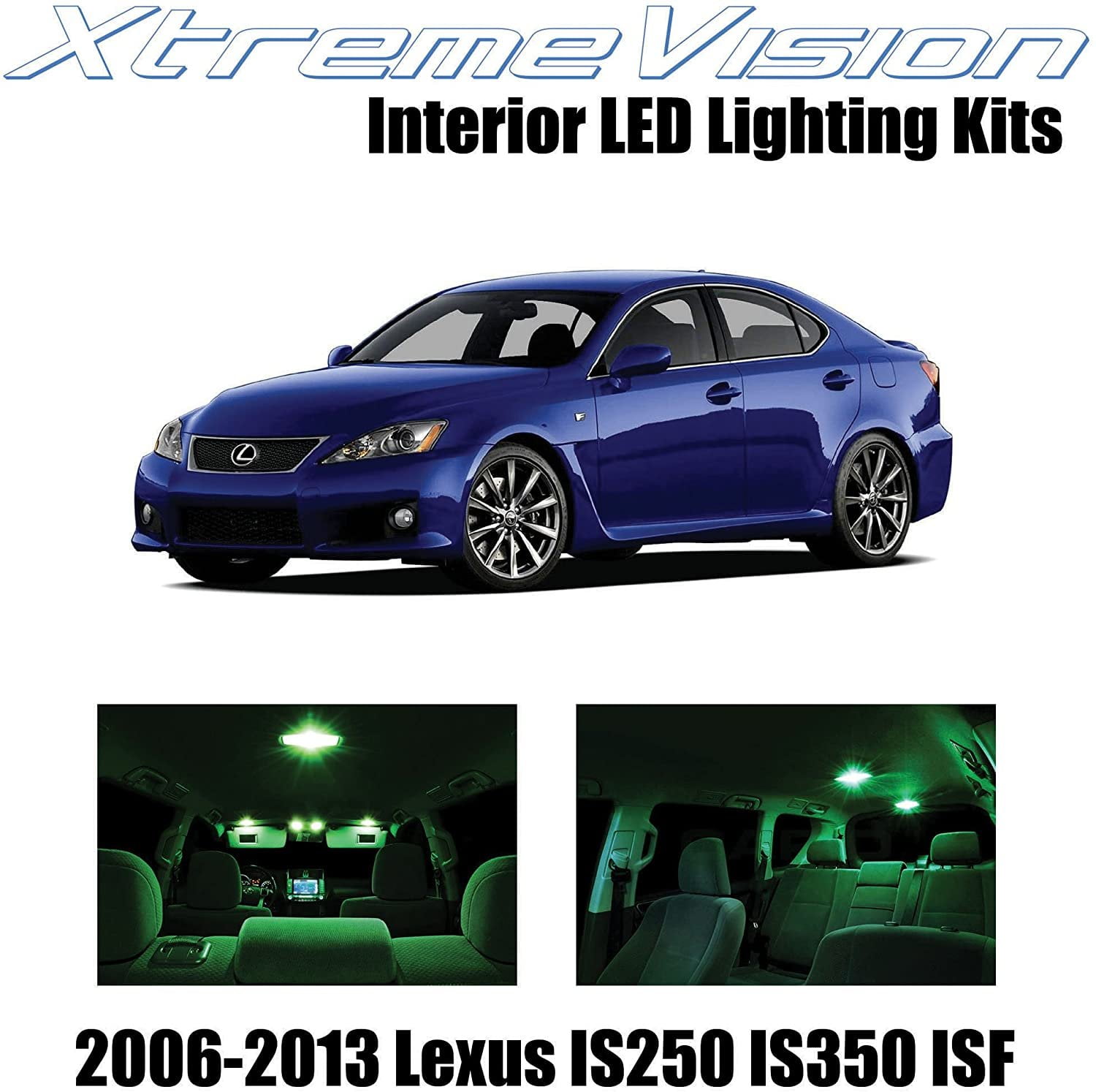 XtremeVision Interior LED for Lexus IS250 IS350 ISF 2006-2013 14 pcs ...