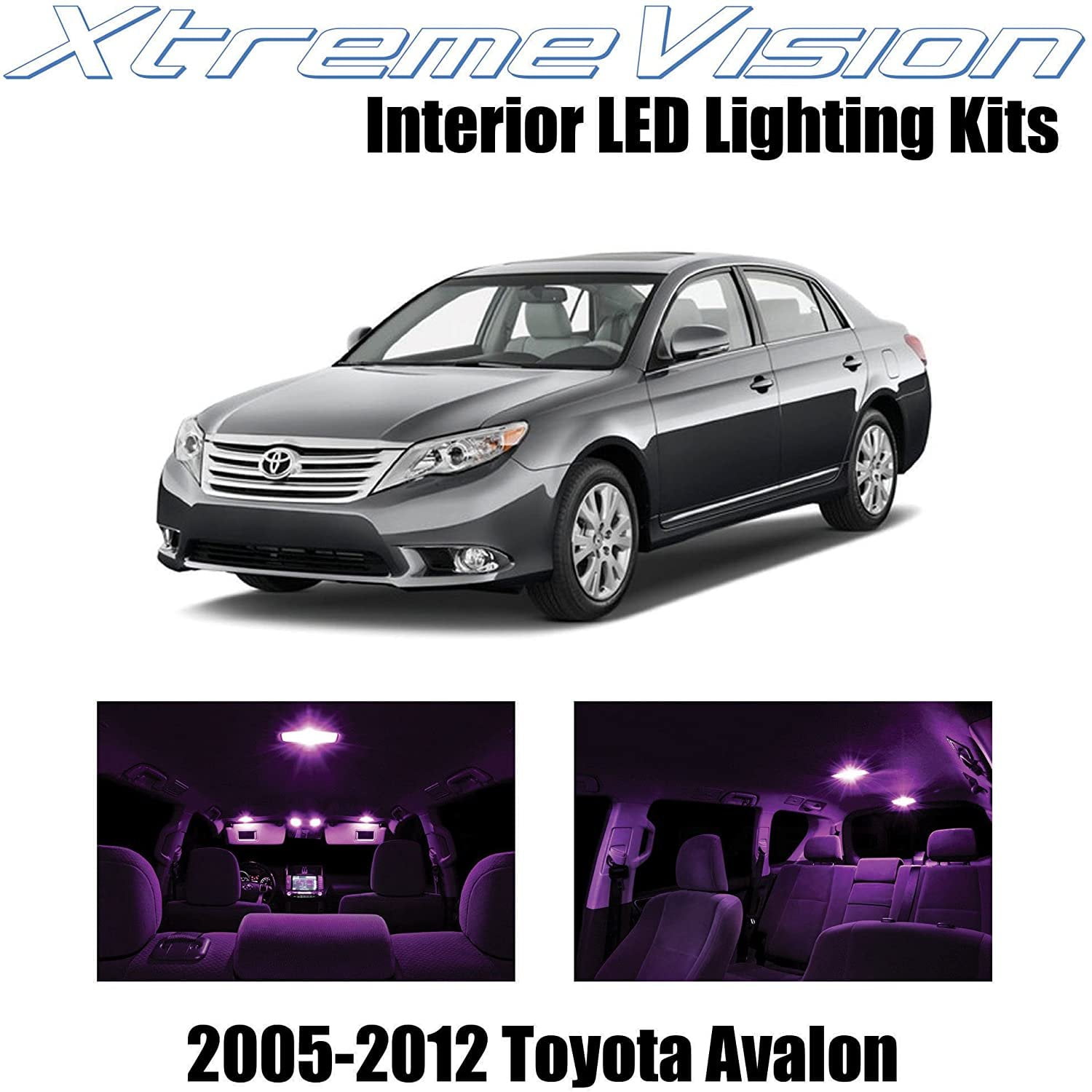 XtremeVision Interior LED for Toyota Avalon 2005-2012 16 pcs Pink ...