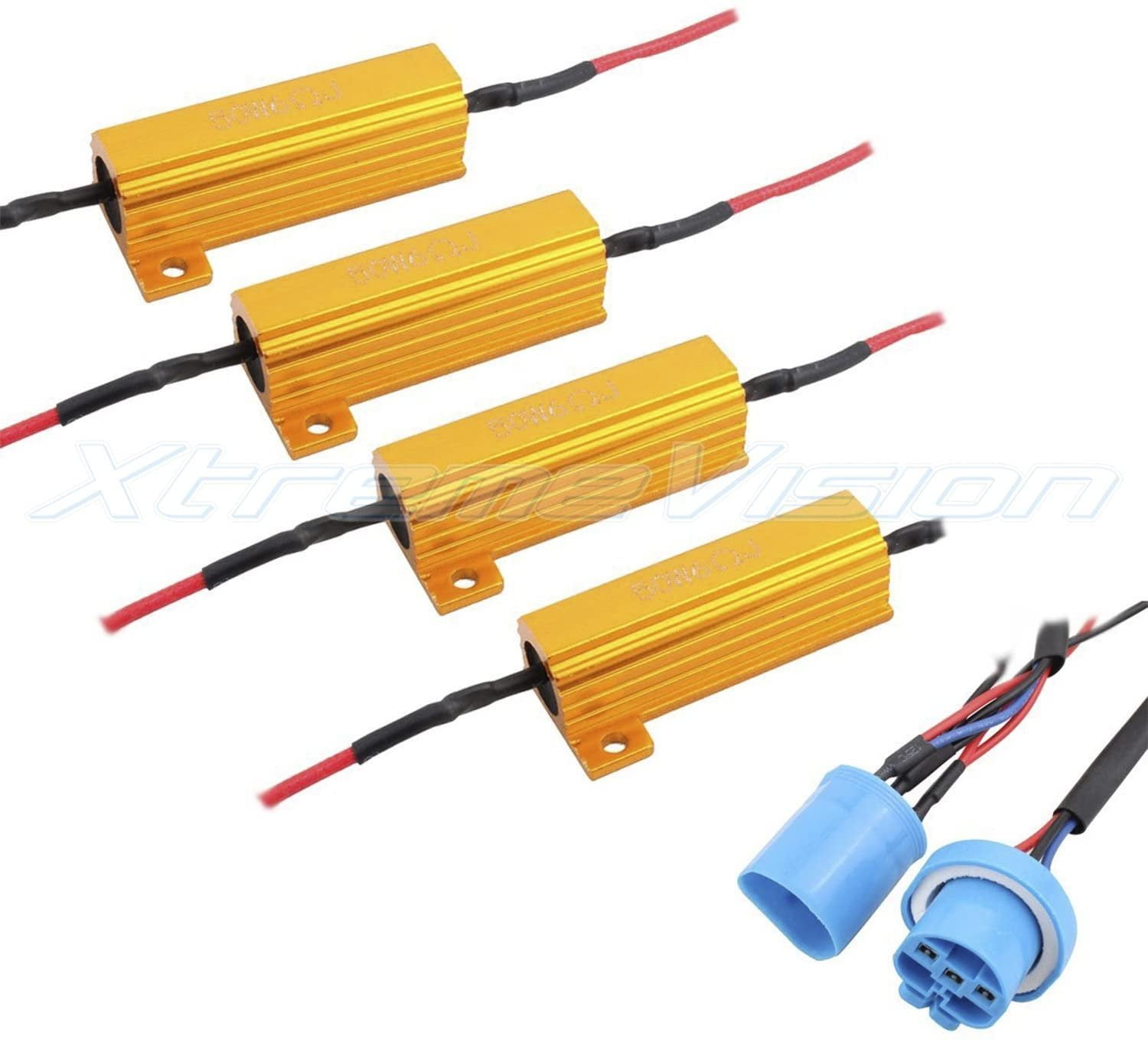 XtremeVision LED Anti Flicker Resistor Warning Decoder Plug and Play ...