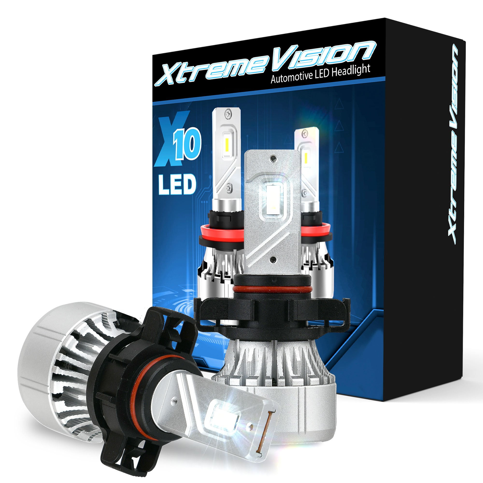 XtremeVision X10 5202 LED Foglight - 64W LED Bulb - IP65 Light Bulb ...
