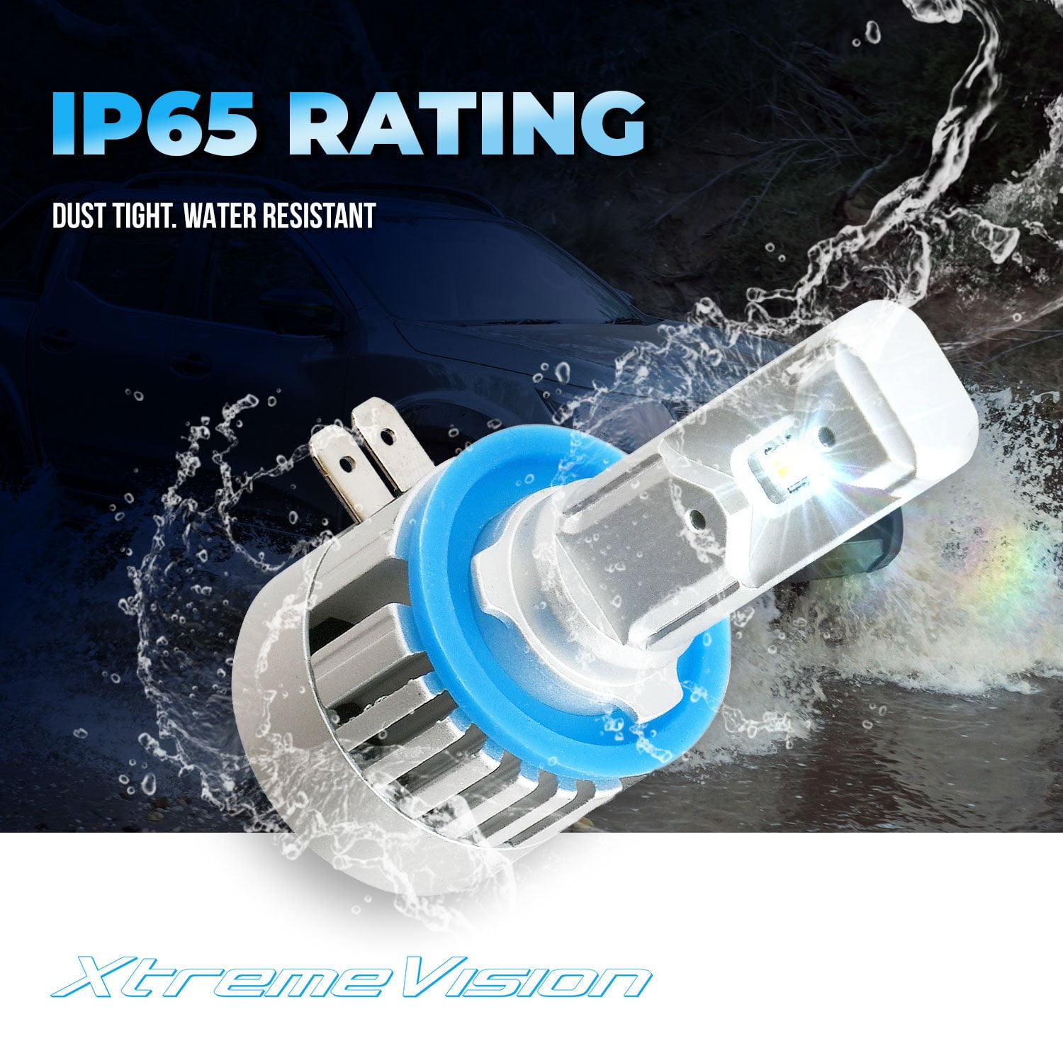 XtremeVision X10 H10 LED Foglight - 64W LED Bulb - IP65 Light Bulb ...