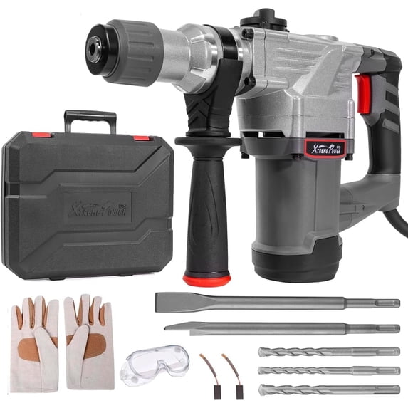 "XtremepowerUS 1180W Corded Machine Tool for Concrete, 1-1/4"" SDS-Plus ...