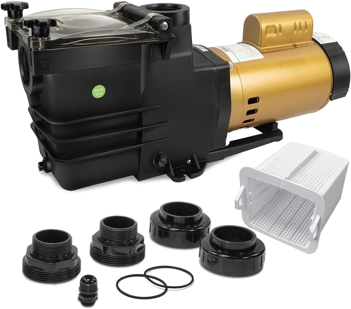 XtremepowerUS 1HP 230v Super Pump Single Speed In-Ground Pool Pump 2 ...