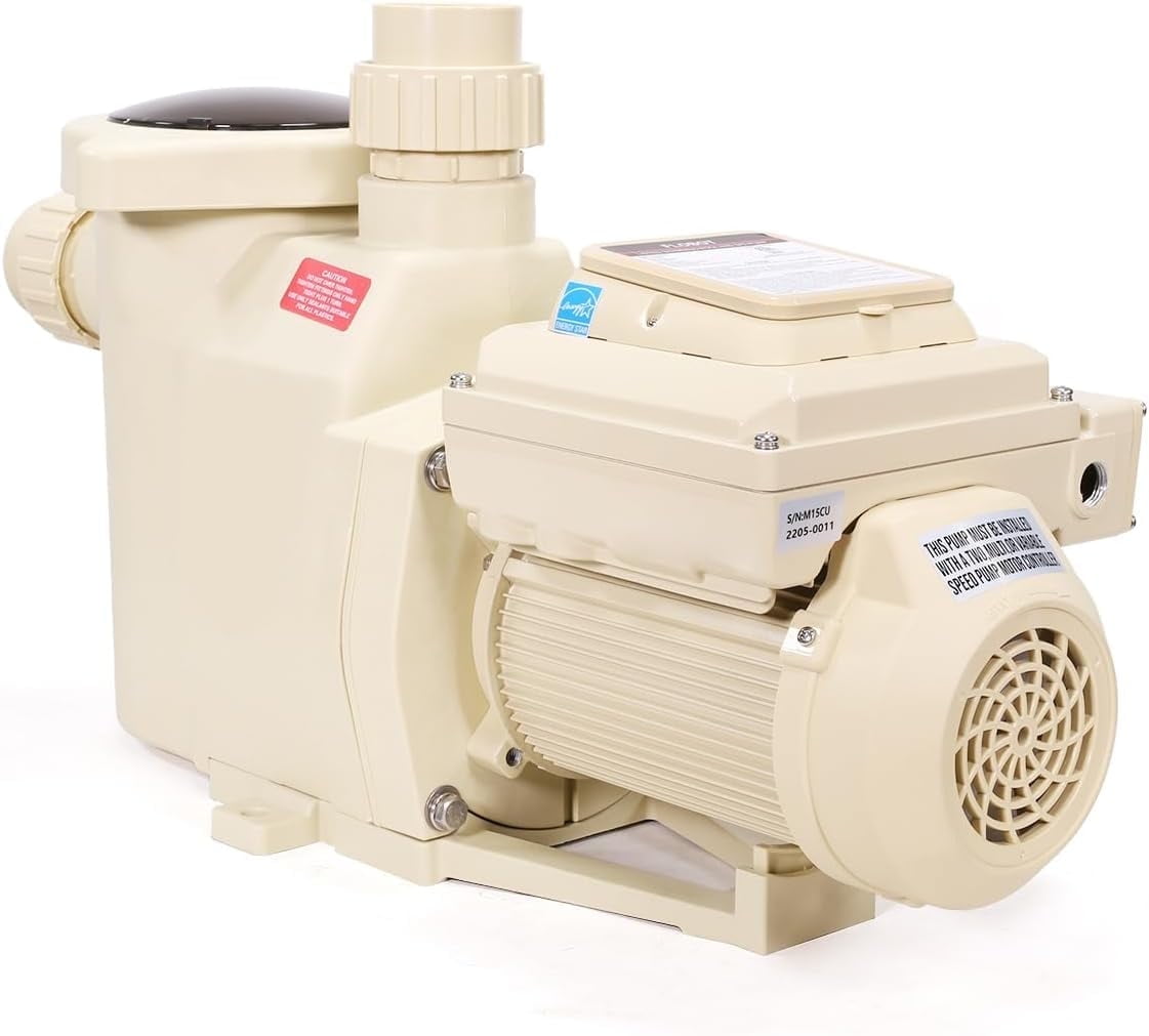 XtremepowerUS 2HP High-Flo Variable Speed Swimming Pool Pump Inground ...