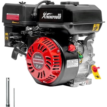 6.5 HP (212cc) OHV Small Motorized Horizontal Shaft Gas Engine EPA ...