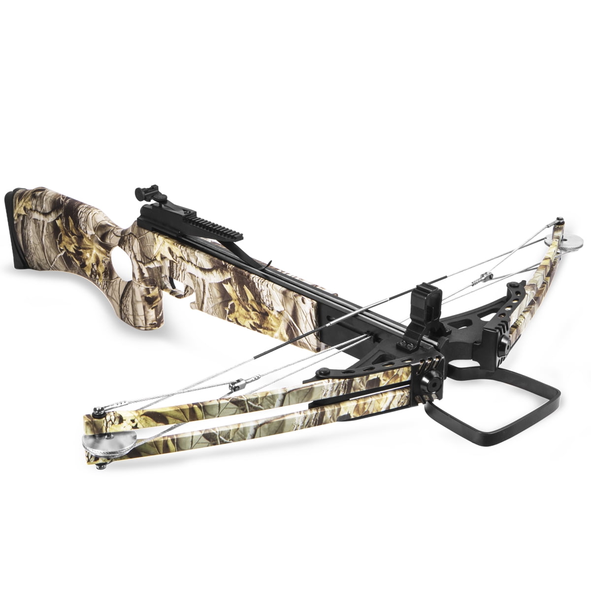 XtremepowerUS Archery Crossbow 180 Lbs. 300 fps Hunting Compound Bow ...
