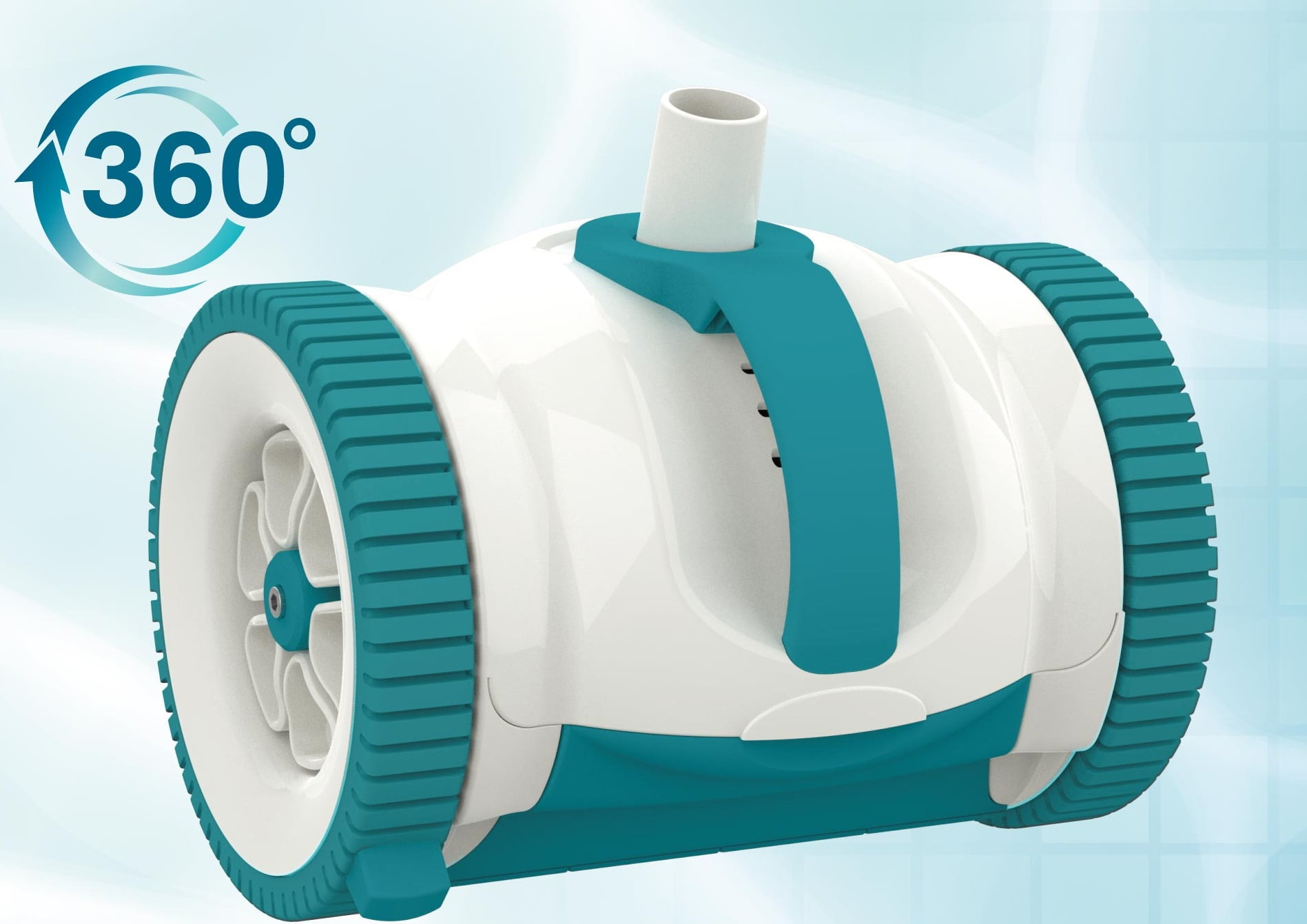 XtremepowerUS Automatic Pool Cleaner w/ 40' ft Hose Valve for Swimming ...