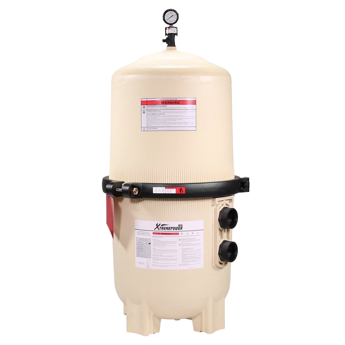 XtremepowerUS 60 Sq. Ft. 120 Gallons Per Minute, High Capacity DE Pool ...