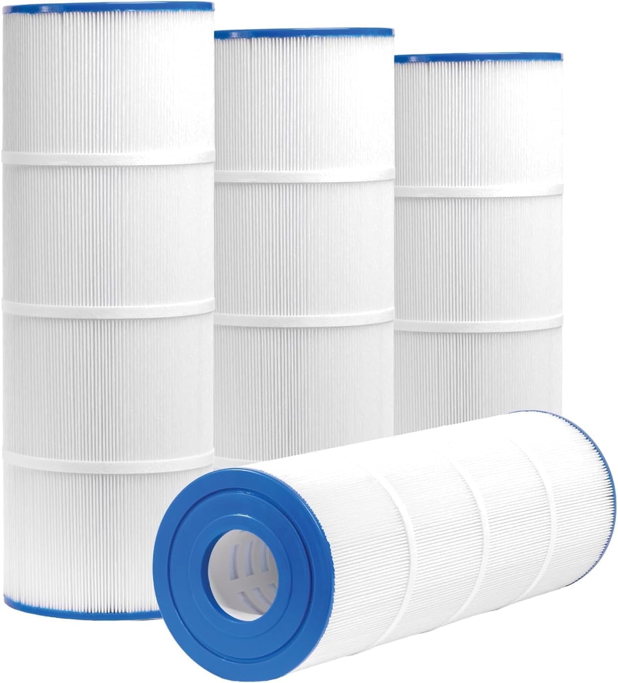 XtremepowerUS PLFPCC80 4-Pack Pool Filter Replaces Pentair CCP320 ...