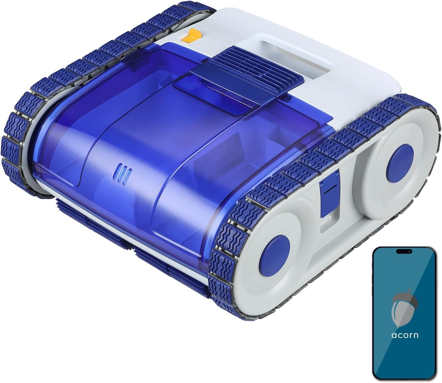 XtremepowerUS Pool Robot Vacuum for Inground Pools, 4-in-1 Cordless ...