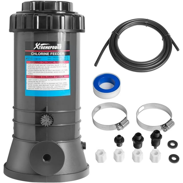 XtremepowerUS Power Center Salt Chlorine Generator Salt Cell w/ Fitting ...