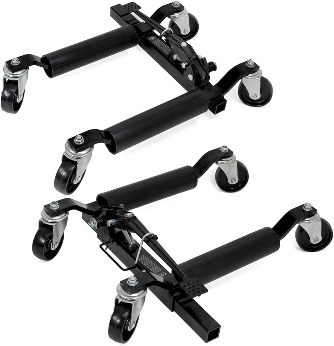 XtremepowerUS Car Wheel Dolly Jack Set Of 2, 1250LB Car Skates, 12 ...