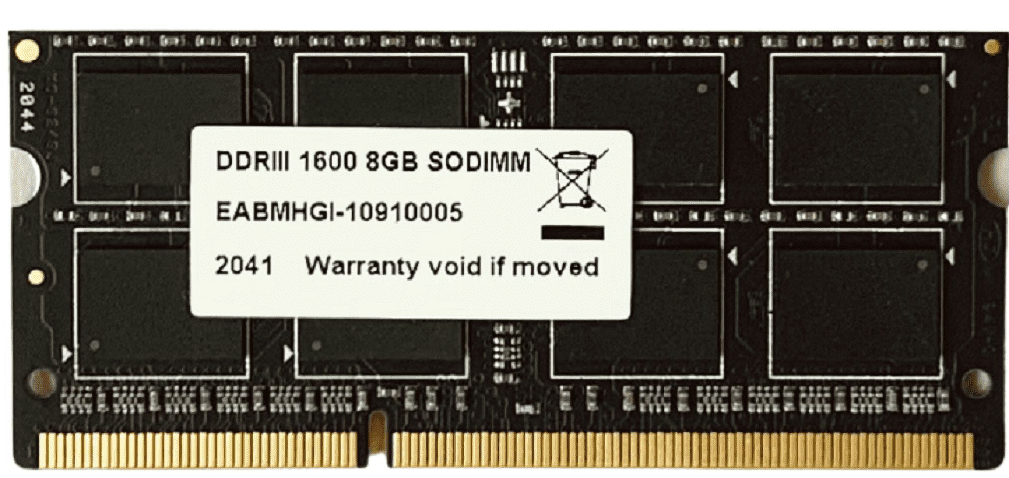 Xtremeram DDR3 RAM Memory, 8GB PC3-12800 SODIMM, 1600MHz Speed, Laptop Upgrade Stick - Walmart.com