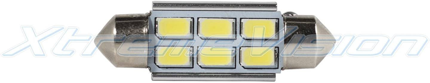 Xtremevision 39mm 3423 3425 6411 6418 6423 6SMD 5630 Blue LED Bulbs ...