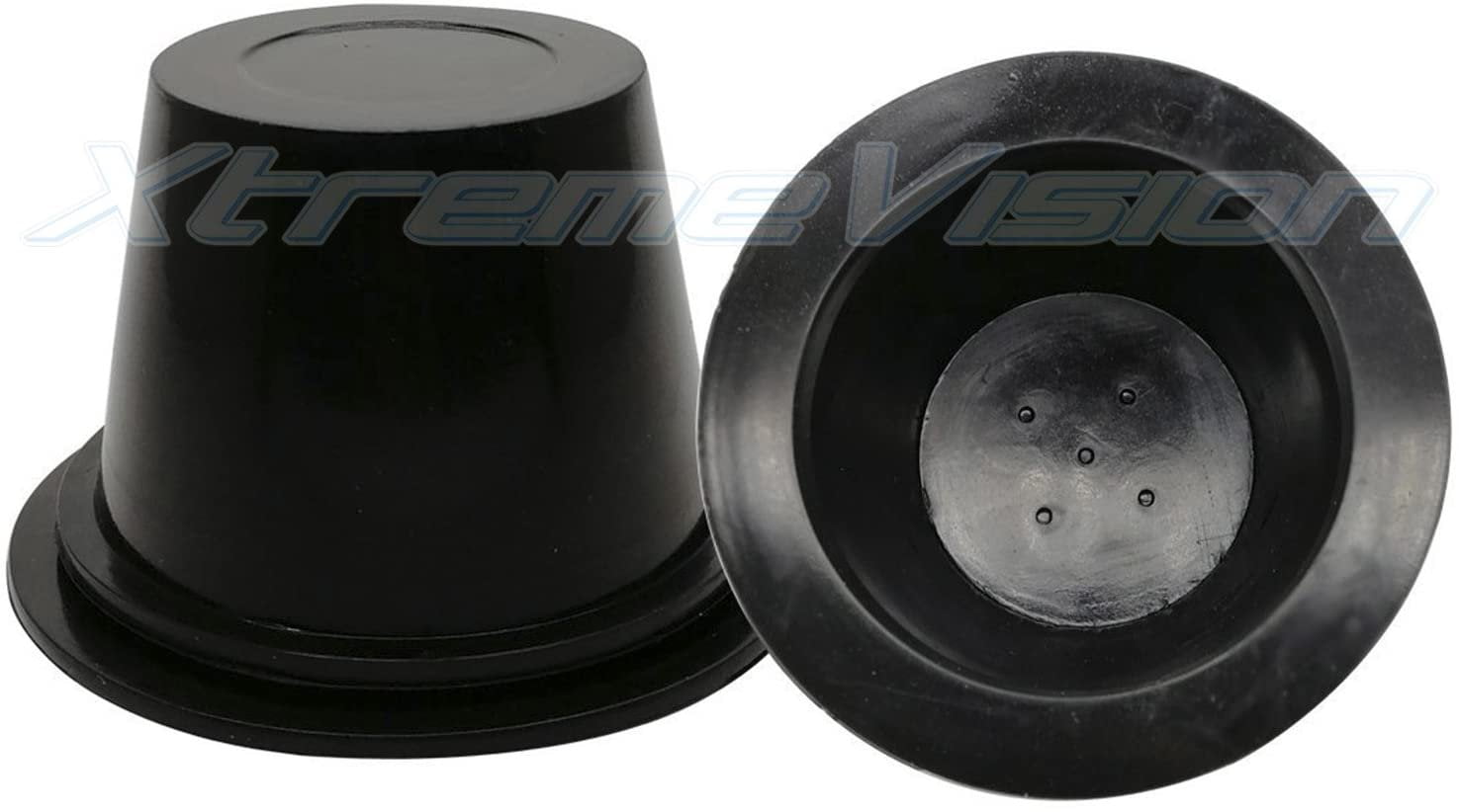Xtremevision 55mm Rubber Seal Dust Cap Cover for HID LED Headlights ...