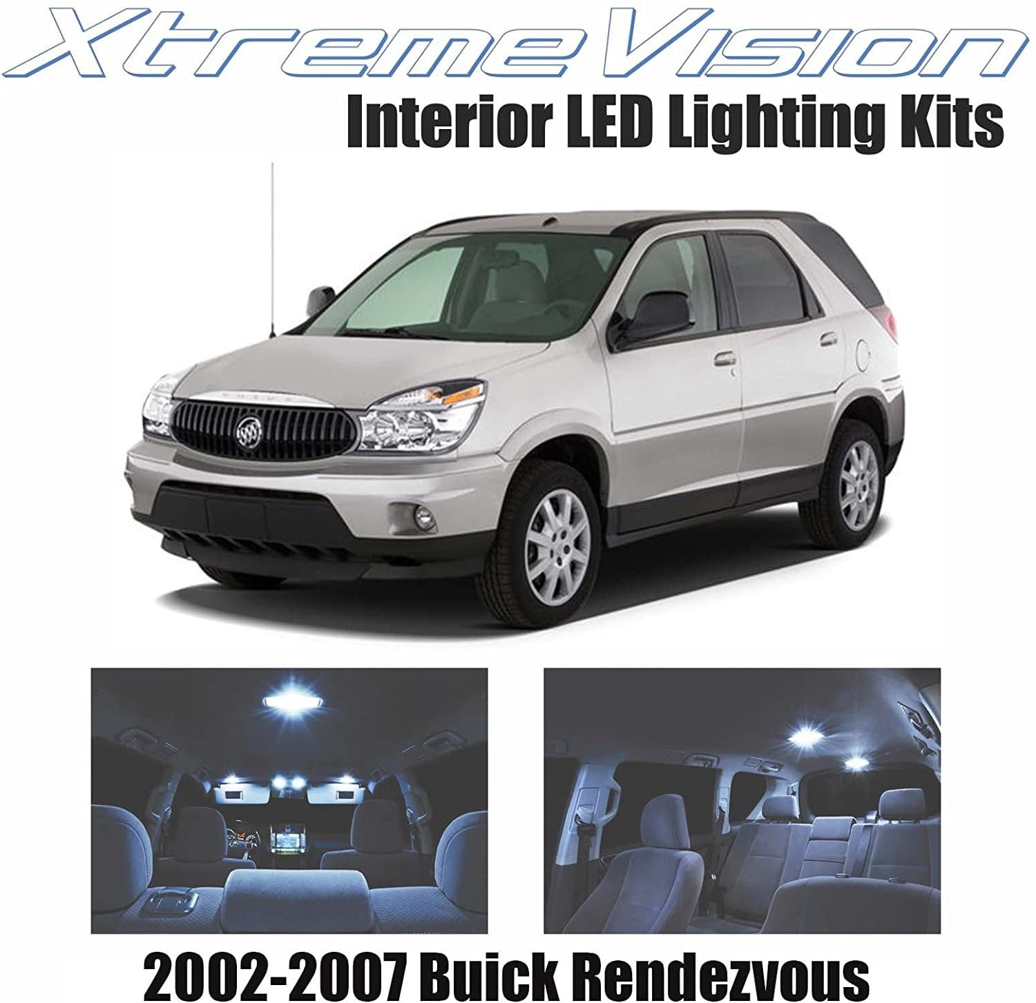 Xtremevision Interior LED for Buick Rendezvous 2002-2007 10 Pieces Cool ...