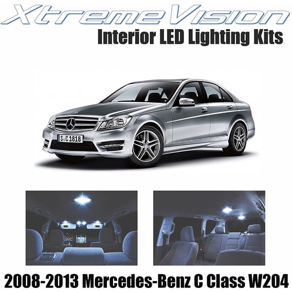 Xtremevision Interior LED for Mercedes-Benz C Class W204 2008-2013 13 ...