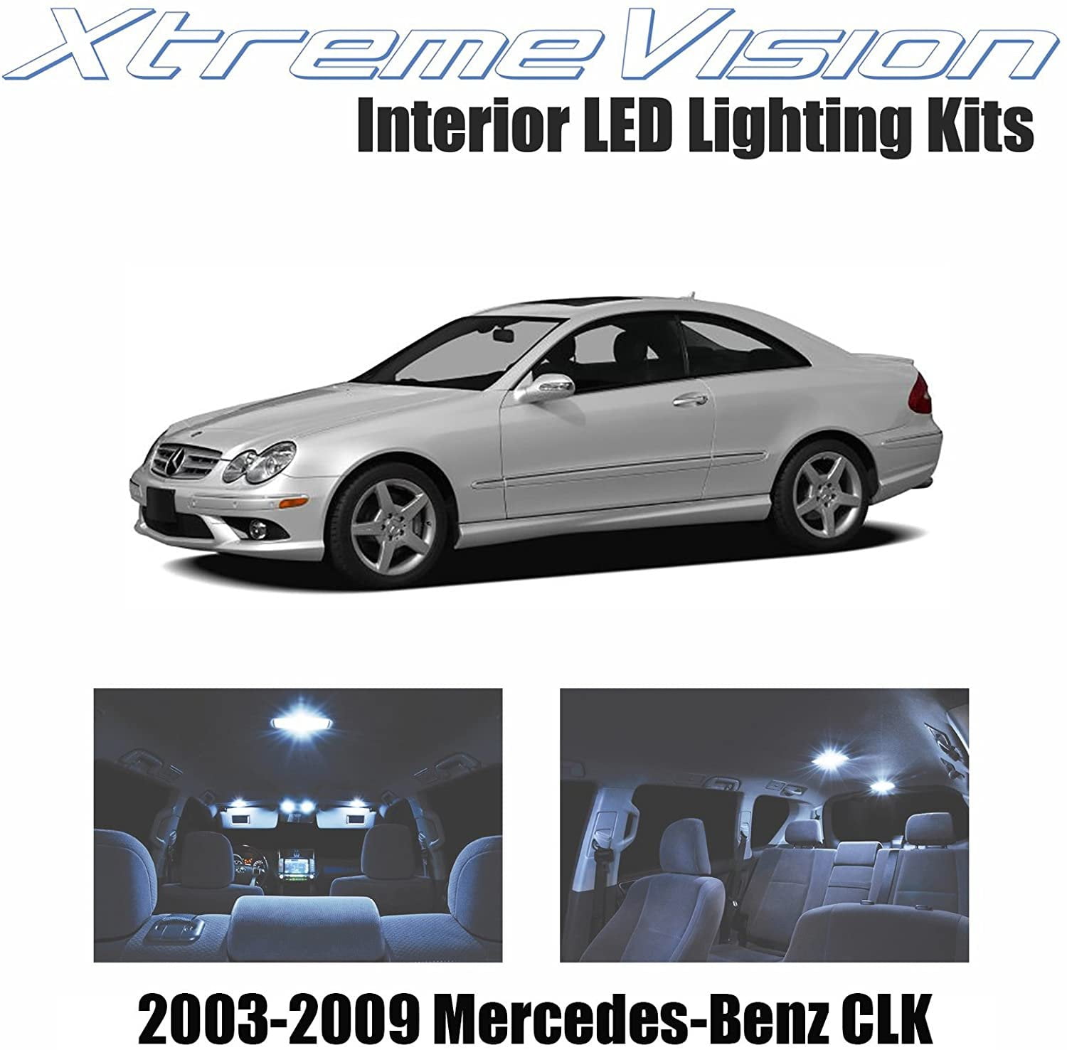 Xtremevision Interior LED for Mercedes-Benz CLK 2003-2009 10 Pieces ...
