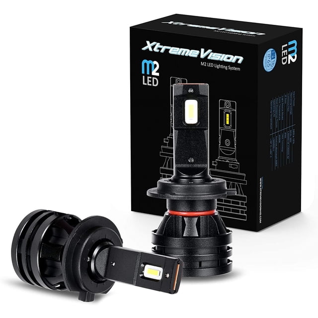 Xtremevision M2 70W 12,000LM - H7 LED Headlight Conversion Kit - 6500K ...