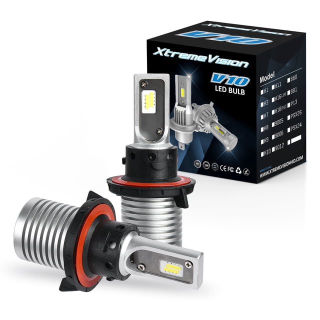 Xtremevision V10 30W 8,000LM - H13/9008 Dual Beam LED Headlight ...