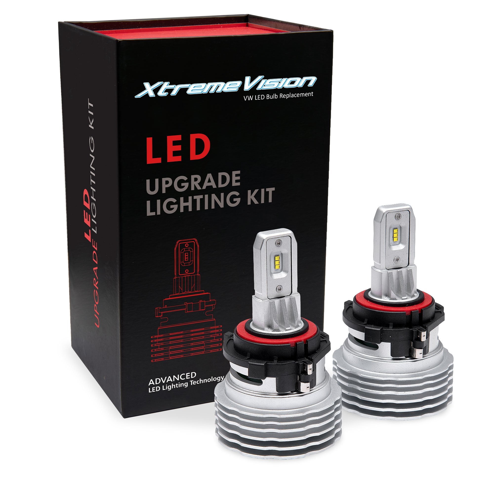 Xtremevision Volkswagen LED Headlights - 5000 Lumens High & Low Beam ...