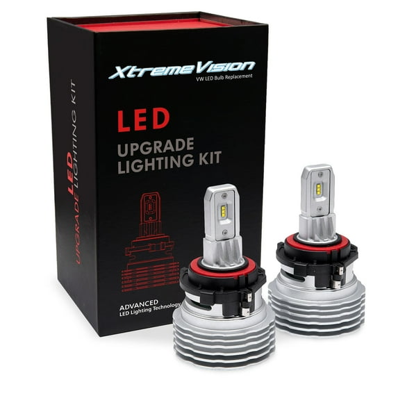Xtremevision Volkswagen LED Headlights - 5000 Lumens High & Low Beam ...