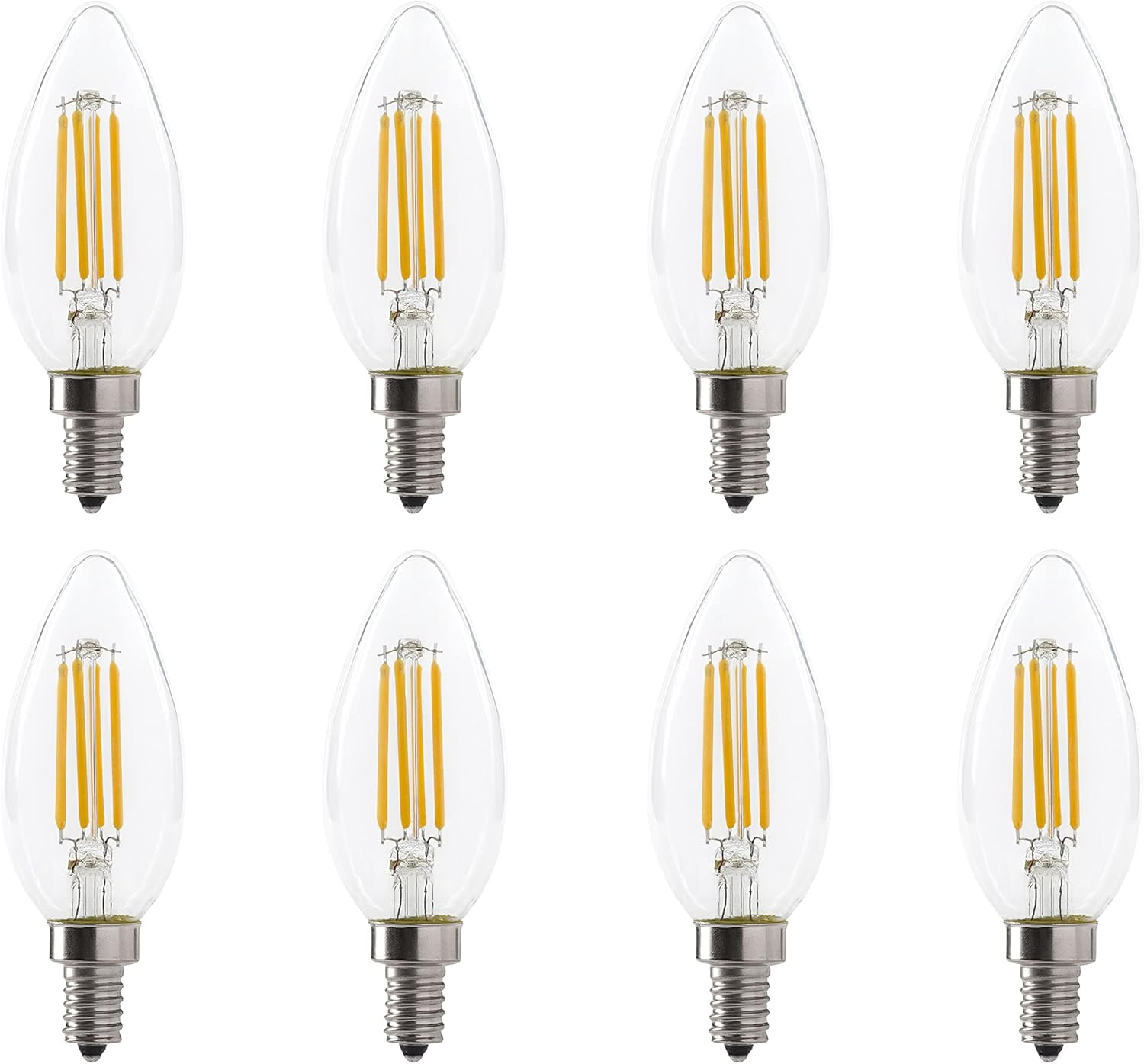 Xtricity B11 LED Filament Chandelier Bulb, 3.5W (40W Eqv), Dimmable ...