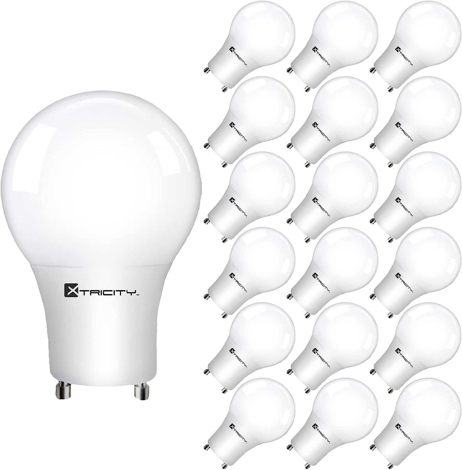Xtricity LED A19 Light Bulb GU24 Plug-in Base, 2 Prong, 10W (60W Eqv ...