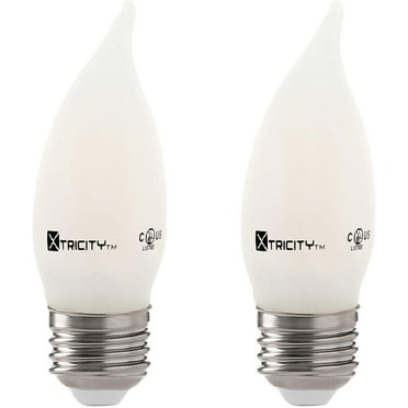 Xtricity R14 LED Mini Light Bulb, 4.5W (40W Eqv), E26 Medium Base, 120V ...