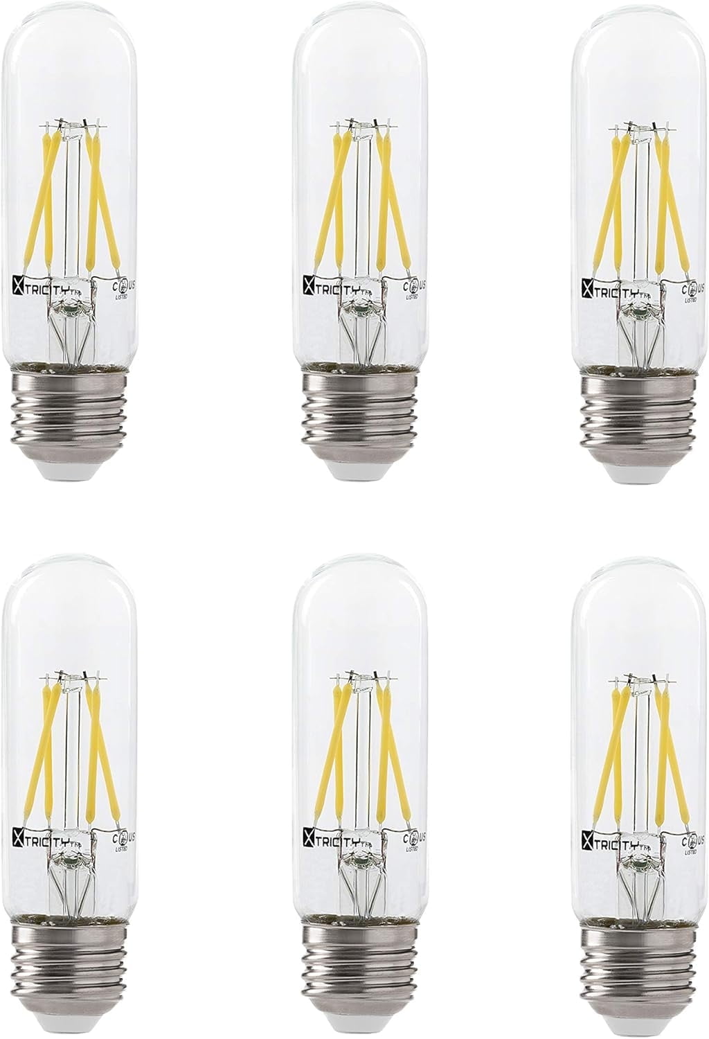 Xtricity T10 LED Light Bulb, 4.5W(50W Eqv), 400 Lumens, 3000K Soft ...
