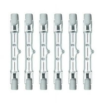 100W Halogen Light Bulb, 120V, J Type T3 R7S, 78mm Double Ended, 3.13 ...