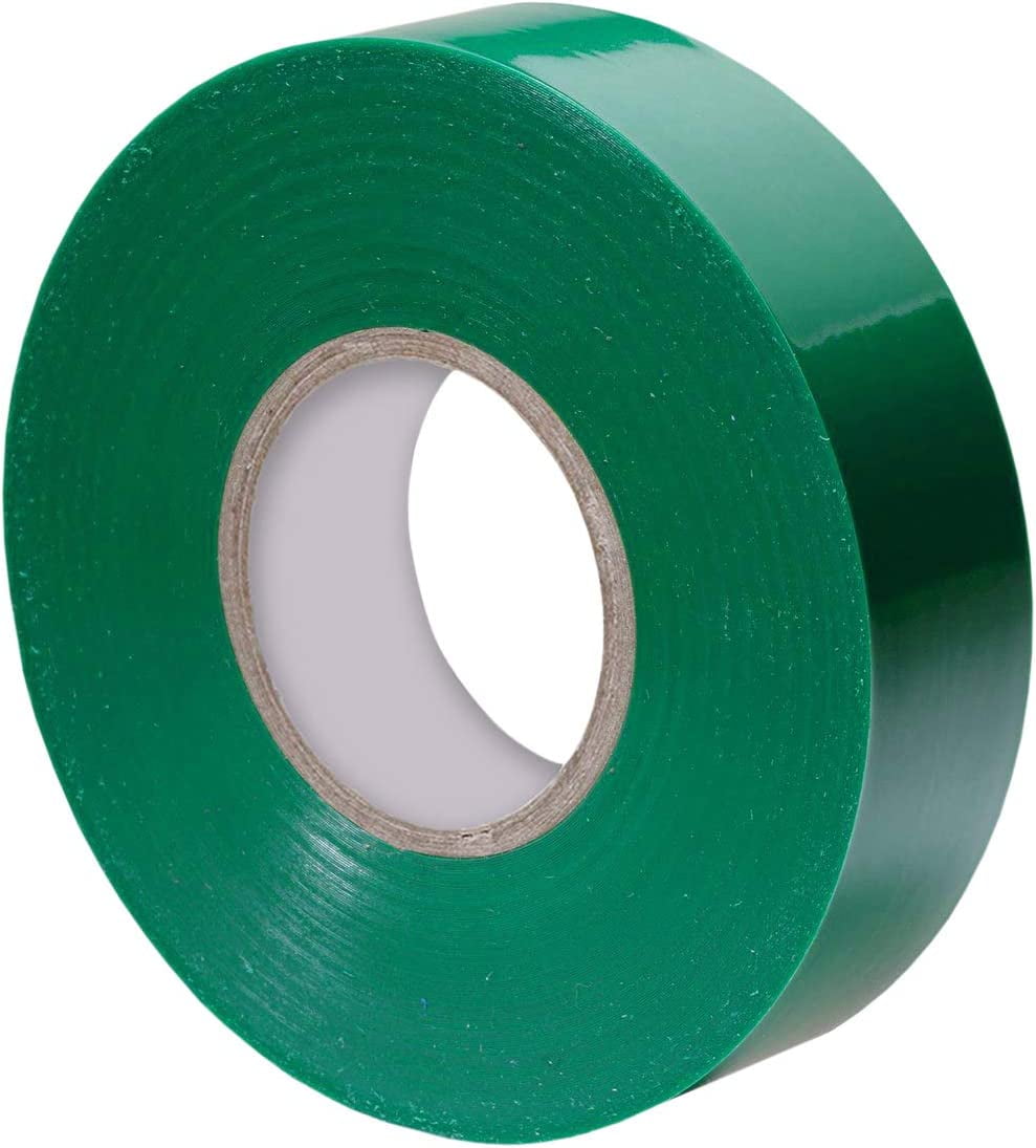 Xtricity Vinyl Electrical Tape, 3/4-Inch x 66 Ft Roll, UL Listed, Green ...