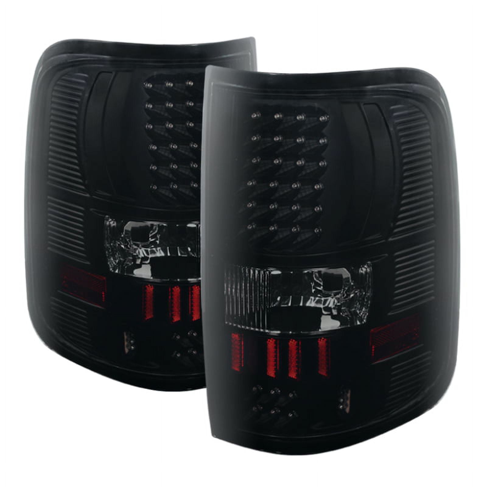 Xtune Ford F150 Styleside 04-08 LED Tail Lights Black Smoke ALT-ON ...