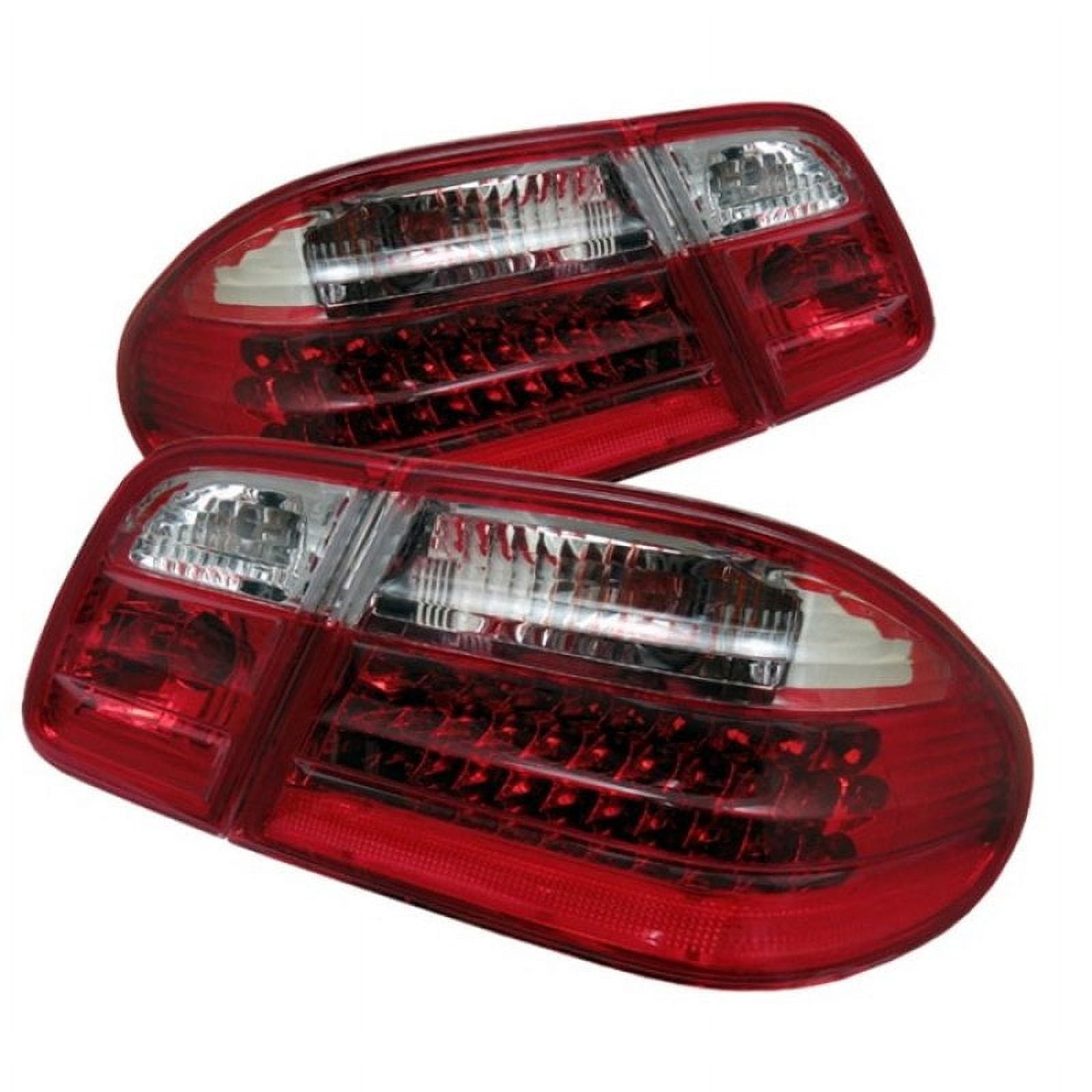 Xtune Mercedes Benz W210 E-Class 96-02 LED Tail Lights Red Clear ALT-CL ...