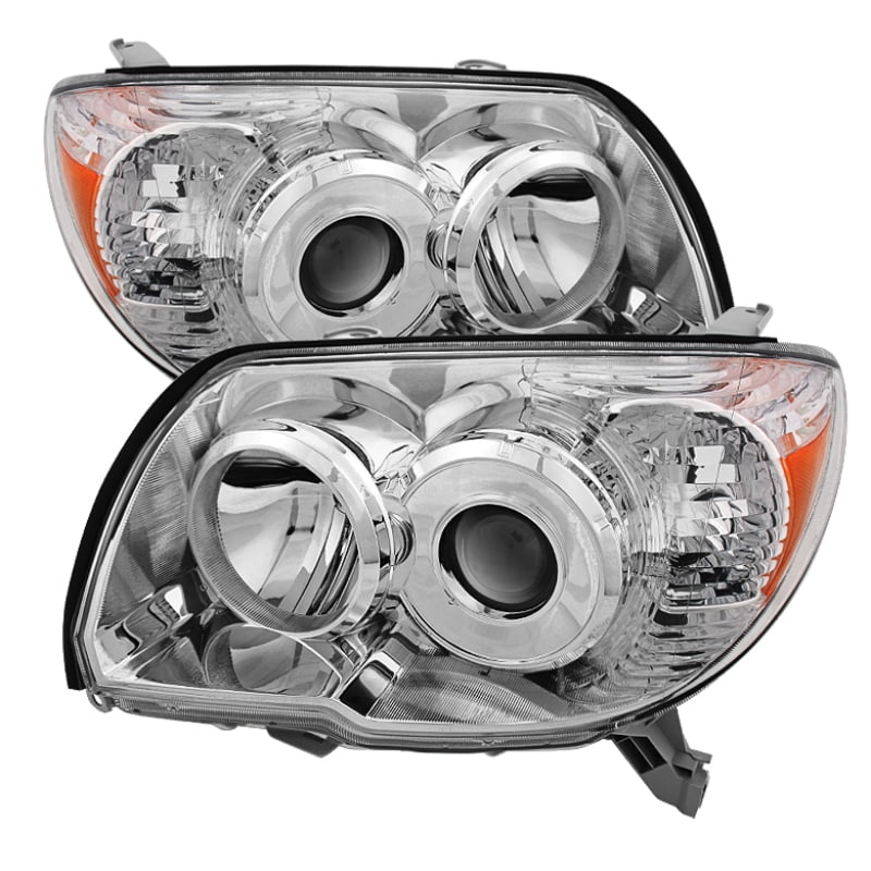 Xtune Toyota 4Runner 06-09 Crystal Headlights Chrome HD-JH-T4R06-AM-C ...