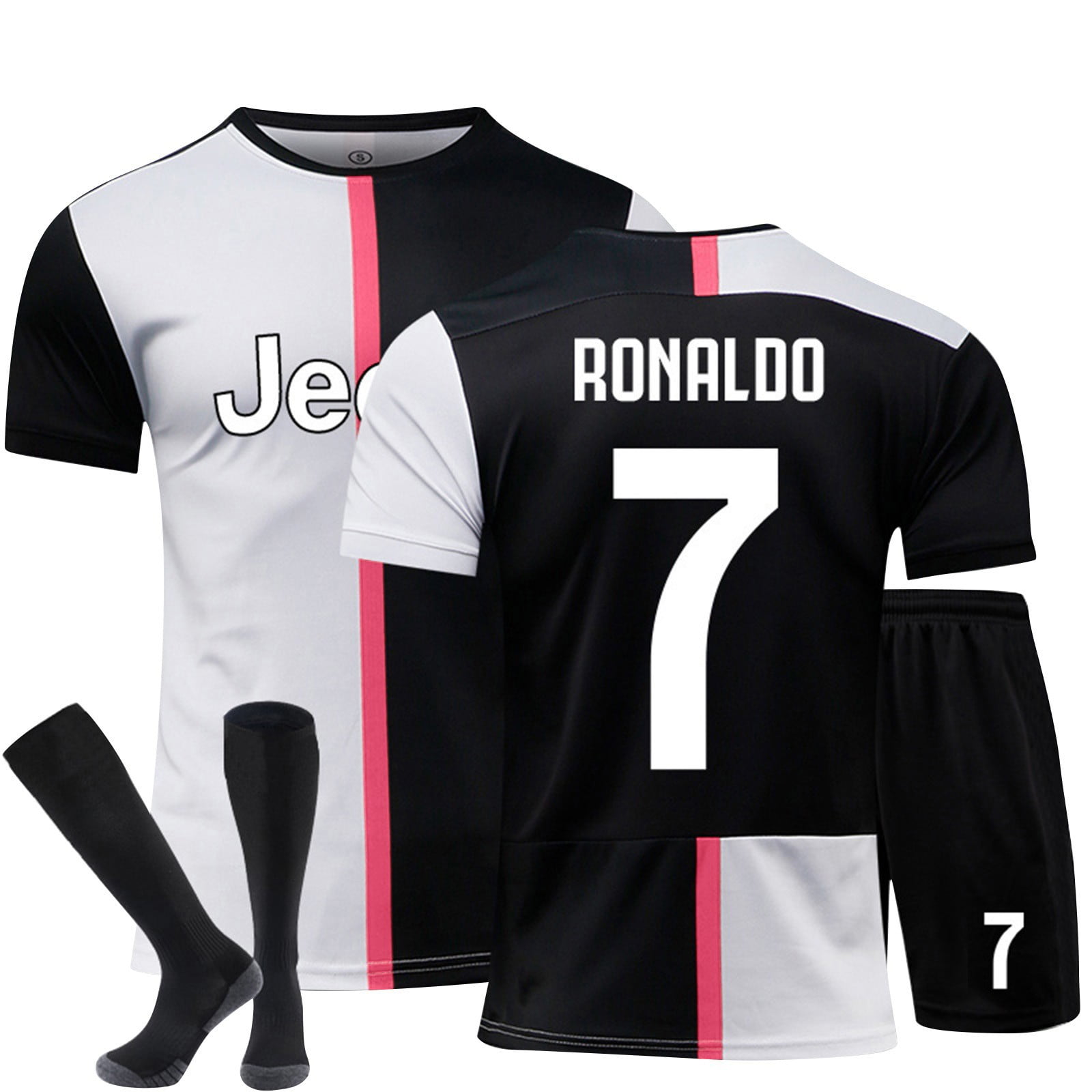 XuYi 1920 Italian Soccer League Soccer Jerseys, #7 RONALDO Retro Three ...
