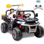 Sakiyrr 12V Kids Ride on UTV Truck with Parent Remote Control, Electric ...