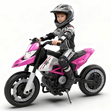 TCARAIWEN 24V Kids Motorcycle Electric Motorbike Aprilia Licensed Ride ...