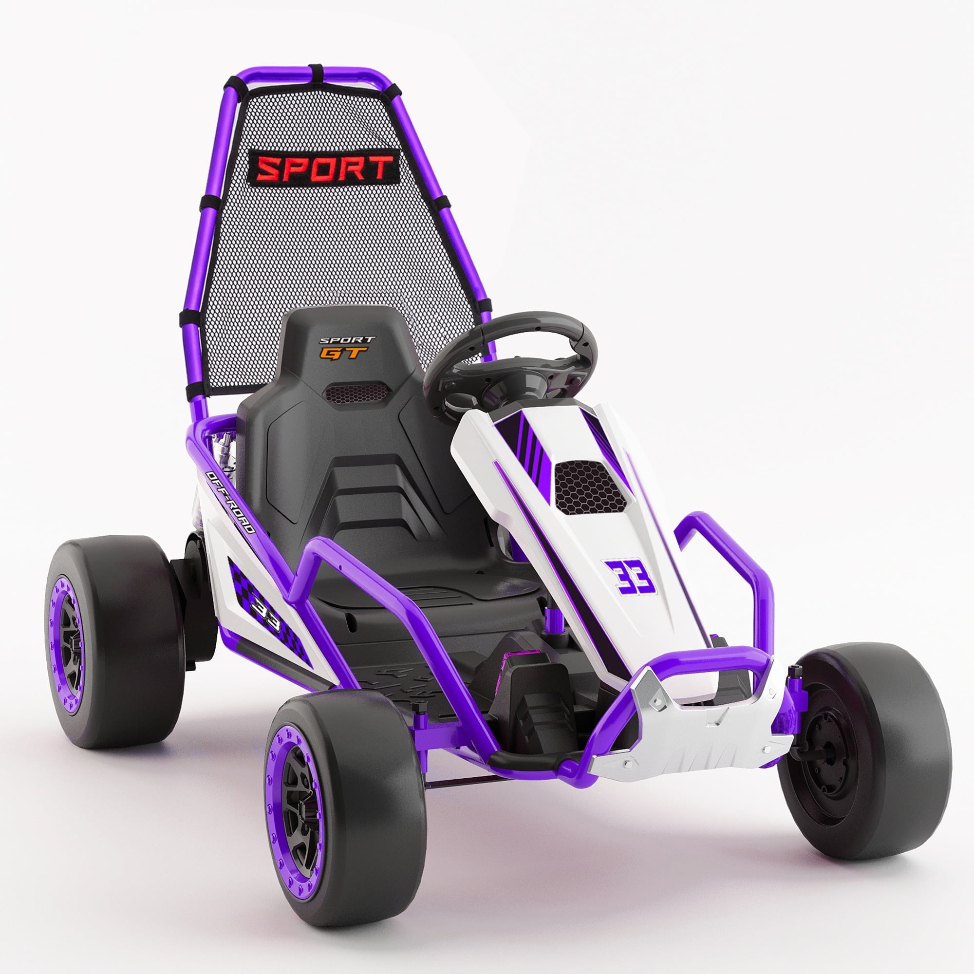 Xuanlur 24V 8.5 MPH Electric Go Kart for Kids, 400W Powerful Drift Kart ...