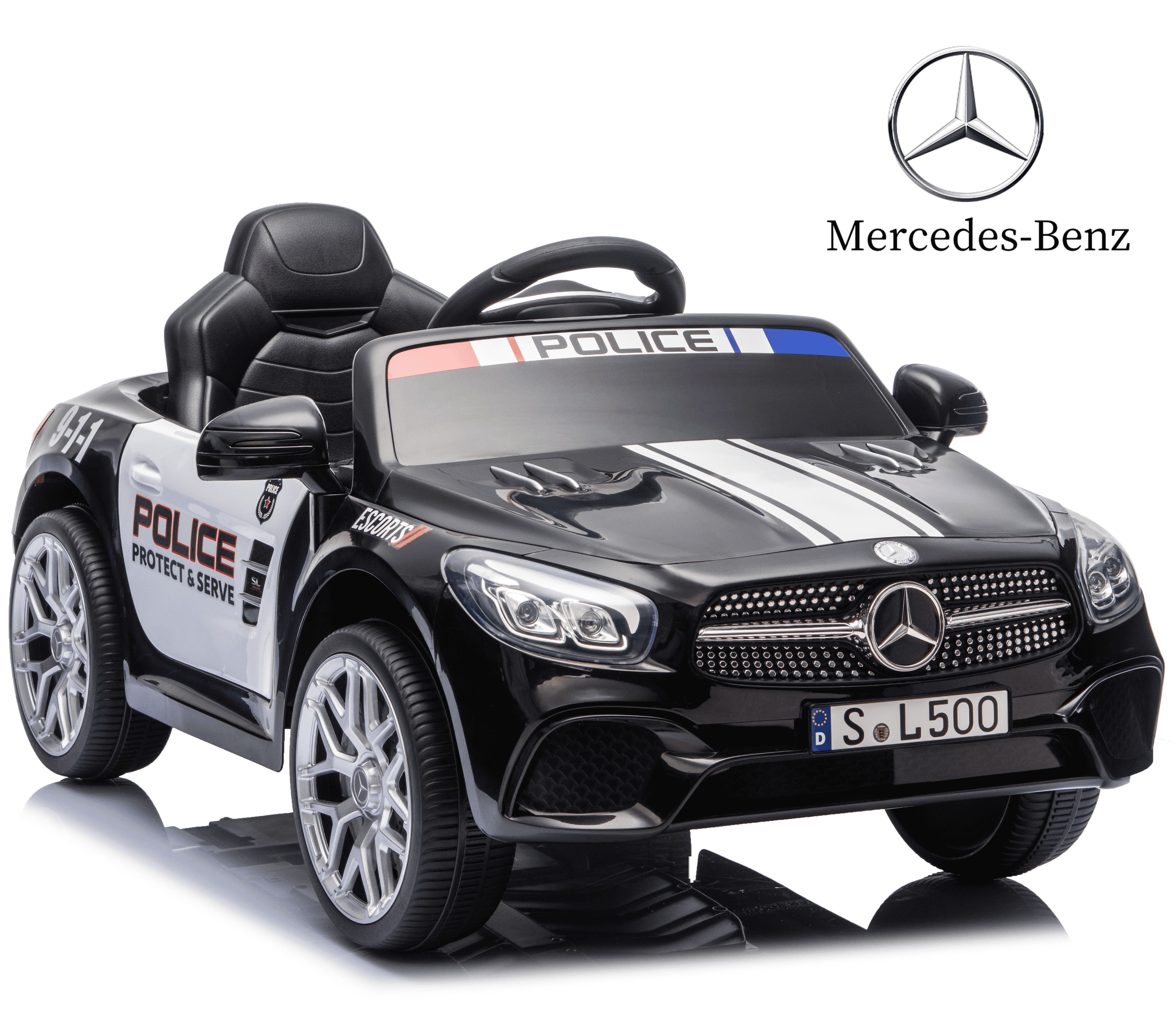 Licensed Benz CLS 350 12V Electric Ride on Toys with Bluetooth Music ...