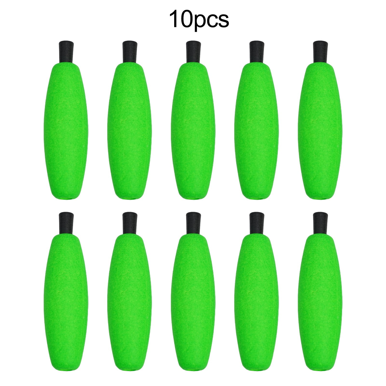 Xuanqin 10 Pcs Peg Floats Catfish Fishing Bobbers Foam Rig Float ...