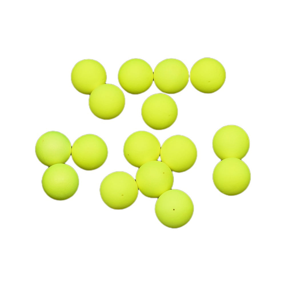 Xuanqin 100 Pcs Foam Floats Ball Beads Beans Fishing Float Bottom Rig ...