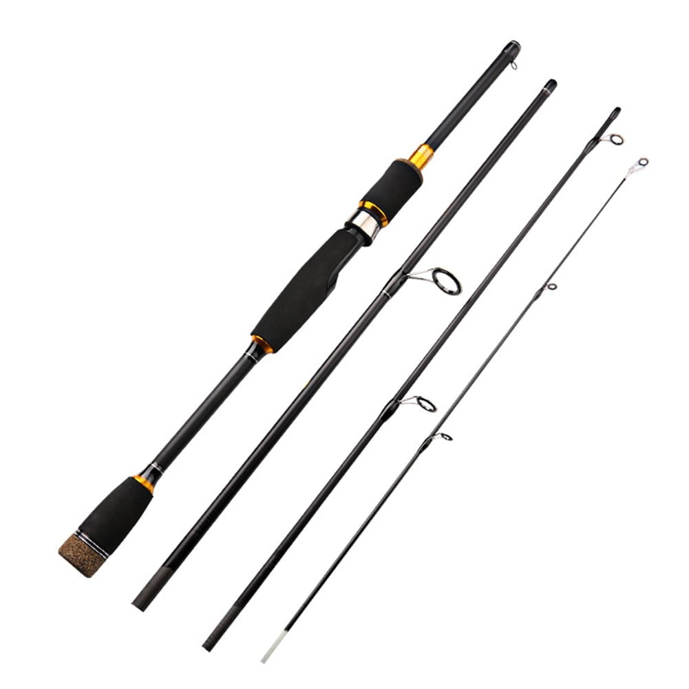 Xuanqin 2.1m Carbon Fiber Lure Fishing Rod ML Travel Spinner ...