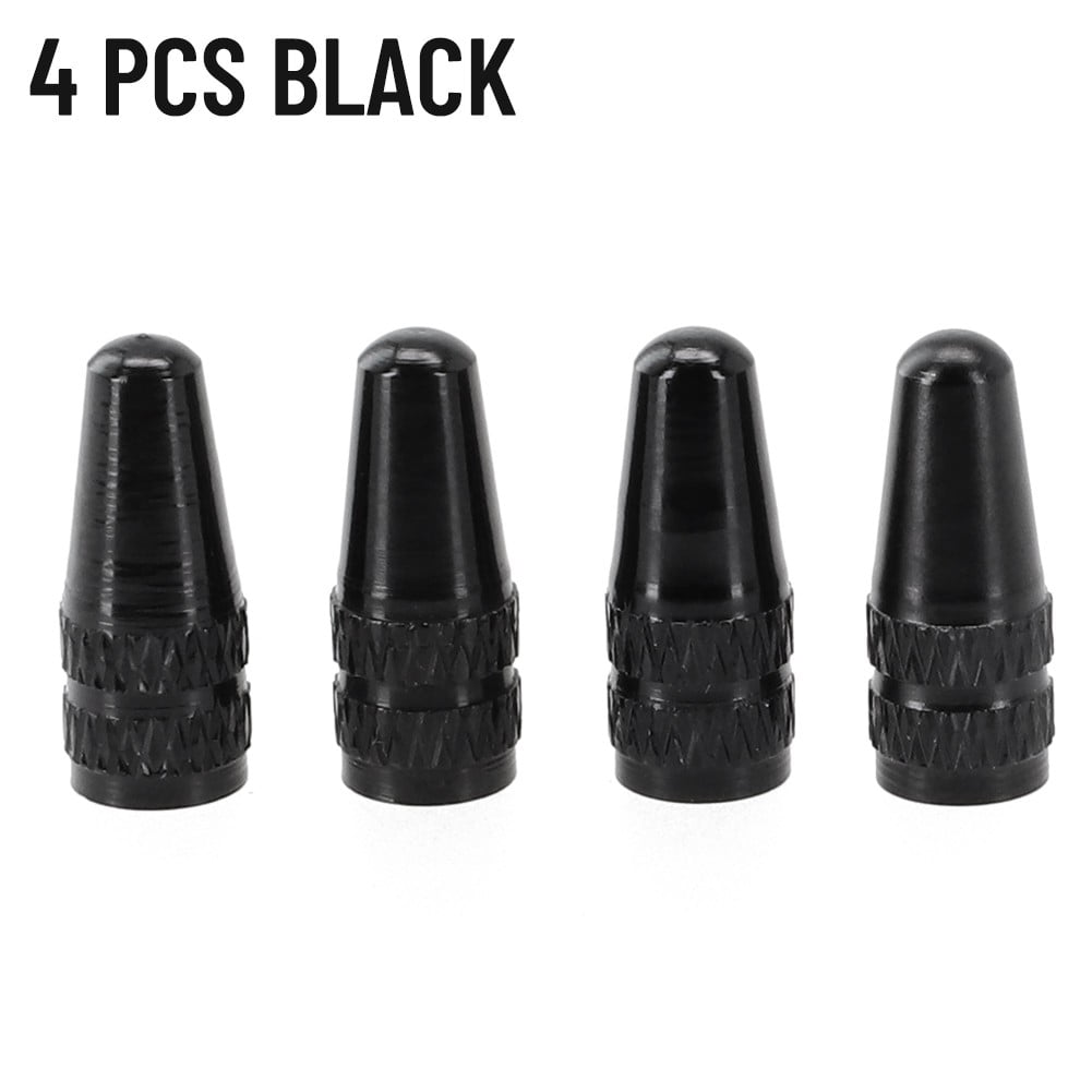 Xuanqin 4 Pcs Bike Aluminum Bicycle Tire Valve Cap Road Inner Tube ...