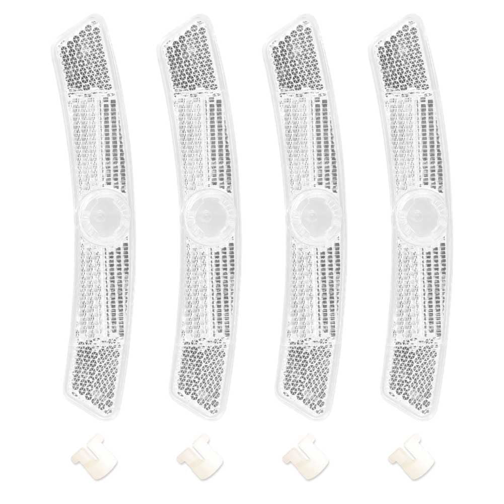 Xuanqin 4 Pcs Reflectors Reflectors Front Rear Spoke Reflectors ...