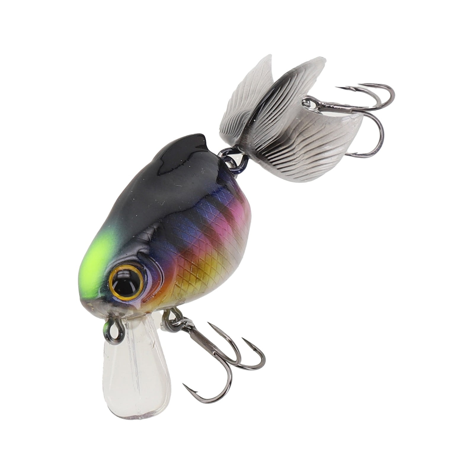 Xuanqin 5.8cm/6.8g Floating Fishing Lure Crank Freshwater Bass Crank ...